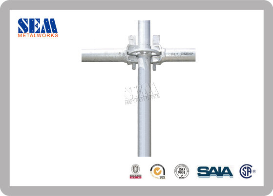 Galvanized Cuplock System Scaffolding With Metric Size , Ringlock Scaffolding