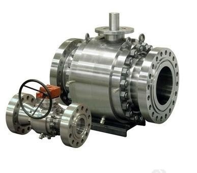 API Forged Steel Trunnion Mounted Ball Valve Float High Pressure Big Size
