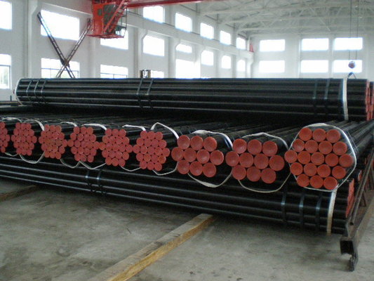 ASTM A106 Carbon Steel Seamless Black Steel Pipe Grade A / B / C OD 10.3mm - 660.4mm