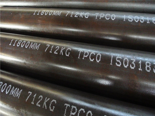 DIN EN10219 , API5L GR.B ERW Steel Pipe High Pressure For Oil , Water , Steam Heating / ERW Tubing