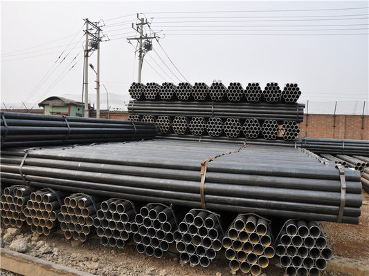 2 inch / 2" HR ERW Low Carbon Welding Steel Pipe / Hot Rolled ERW Tubings For Liquid / Gassy