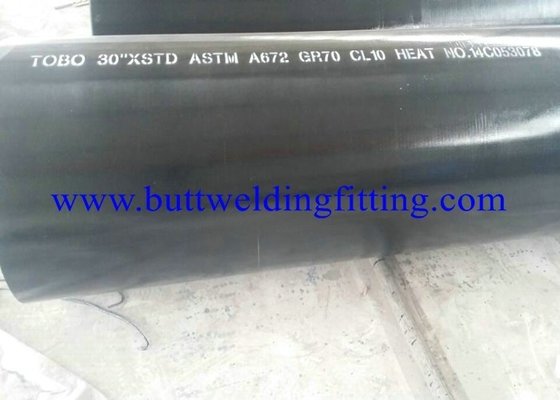 165mm Large Round API Carbon Steel Pipe ASTM A53 BS1387 ASTM A795 DIN 2440