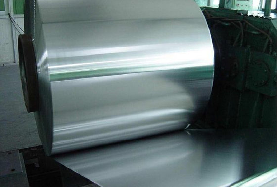Cold Dip Galvanized JIS GB DIN Steel Coil , 2B BA HL galvanised steel coils