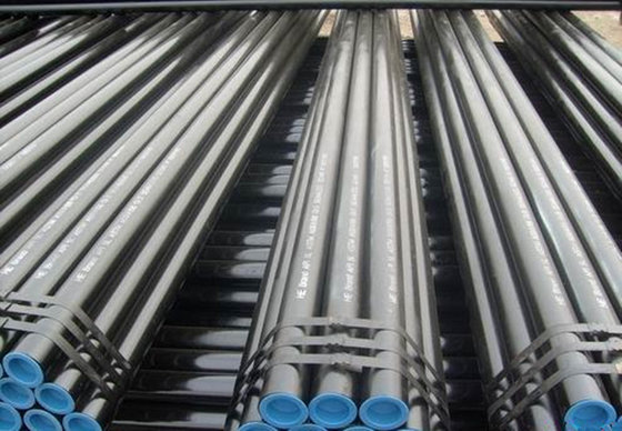 Black Painted Steel Oil Casing Pipe SCH 30 - SCH 160 Anti Corrosion Carbon steel