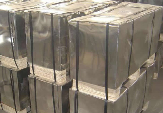 SPCC 0.16mm to 0.45mm Thickness DIN EN10203-91 Standard Tinplate Sheet