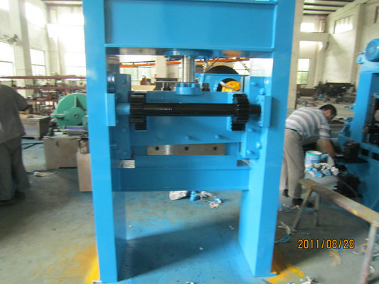 440Kw Prepainted Steel Coil Slitter Machine , Hydraulic Decoiler Machine 4mm - 12mm