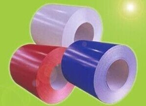 SPCC DC51D SGHC Hot Dipped Galvanized Color Coated Steel Sheet Coating / prepainted steel coil