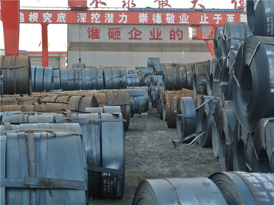 SS400 / Q235B / S235 HRC Hot Rolled Steel Strips For Welded Steel Pipe