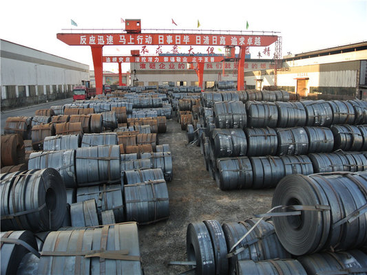 ASTM A283 Gr B / Gr C Hot Rolling HR Steel Strips / HR Steel In Striping