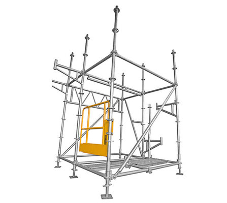 Steel plank for Ringlock scaffold