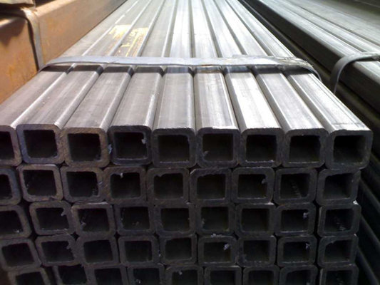Square ERW Welded Square Steel Pipe / Hot Rolled Carbon Steel Pipe For Shipbuilding