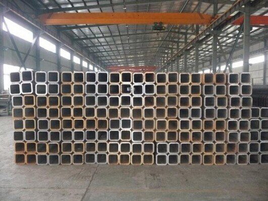 Pre-galvanized Rectangular / Square Steel Pipe Thin Wall Bs1387
