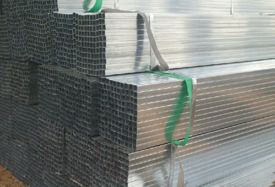 ST37 , ST35 , A36 , A53 Square Electric Resistance Welded Steel Pipe With Galvanized Or Black Painting