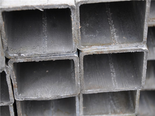 Square Electric Resistance Welded Steel Pipe / ERW Steel Tube For Motorcycle