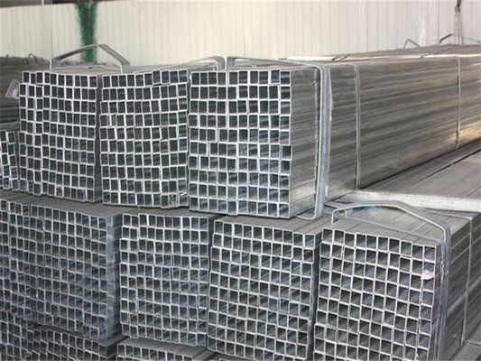 Square Longitudinally ERW Hot Rolled Steel Welded Structural Pipe / Tubes