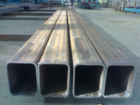 20# , 45# , 40# HR ERW Square Hollow Section Steel Pipe / ERW Steel Pipe For Water Gas