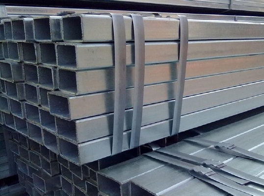 HR SHS ERW Carbon Square Steel Pipe SS400 Q195 Q215 Q235 Q345 For Steel Furniture