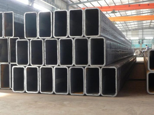 Welded Carton Steel Rectangular Tubing For Motorcycle Q235B Q345 A35