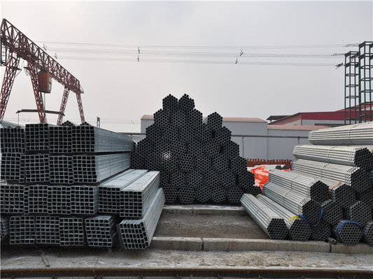 Standard Rectangular Steel Tube , Hollow Steel Sections Pipes GB BS3604