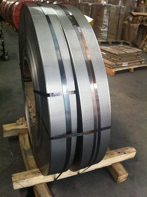 Mild Steel Punched Perforated Metal Mesh With 2 - 8mm Diameter Round Hole