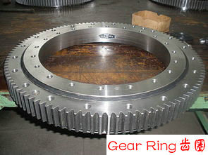Custom Alloy Steel Forging Spur Gear Ring Flange ASTM EN Standards For Wind Turbine