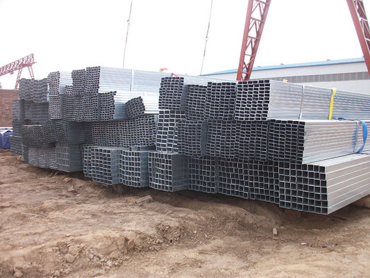 Construction galvanised carbon steel pipe & Tubes SCH 20 40 80 ISO Approval