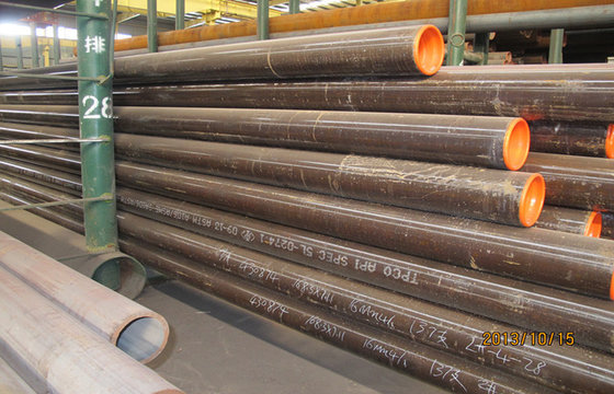 Petroleum Round Oil Casing Pipe API 5L L245 Seamless Steel 60mm - 630mm