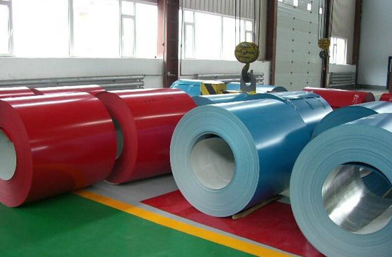 ASTM , JIS , GB Standard Prepainted Galvanized Steel Coil Different Colors