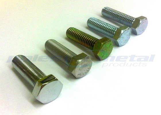 5/16"-18 Chrome Plated Grade 5 Carriage Bolts / Timber bolts / Bumper Bolts