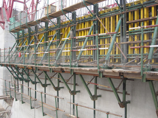 Ma'anshan Changjiang River Bridge Formwork systems with Ringlock scaffolding