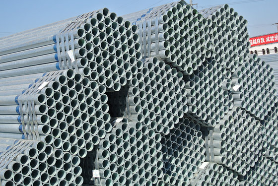 BS1139 / EN39 Scaffolding Welded Carbon Black Carbon Steel Pipes / Tubes