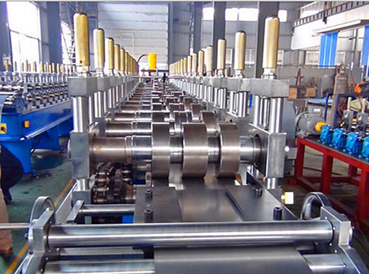Mild Steel Galvanized Sheet Rack Roll Forming Machine With 8m/min - 15m/min