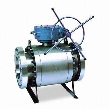 A350 LF2 Forged Steel Trunnion Mounted API6D Ball Valves with Class 150 to 2500