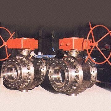 1 Piece Stianless Steel API6D Ball Valve ANSI, BS Butt-welded Trunnion Mounted Ball