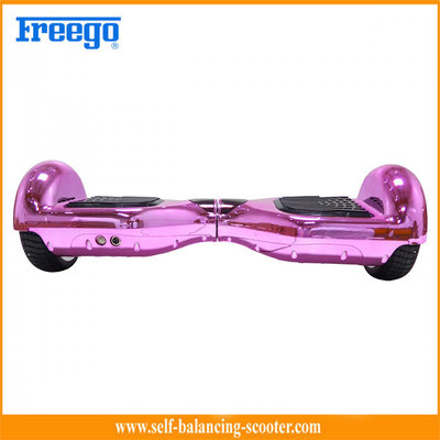 Metallic 6.5'' Self Balancing Scooter Chrome Two Wheeled Electric