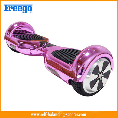Metallic 6.5'' Self Balancing Scooter Chrome Two Wheeled Electric