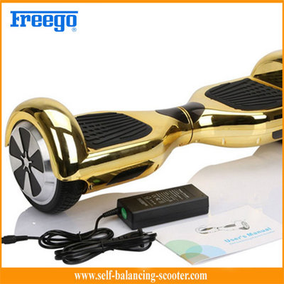 Dual Wheel Off Road Electric Scooter 36V 4.4AH Gold Long Distance