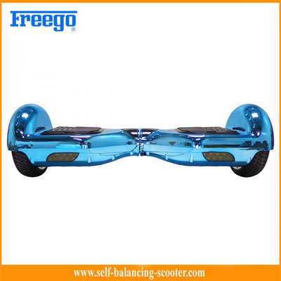 Blue Chrome Plated Two Wheel Hoverboard Self Balance Environmental Protection
