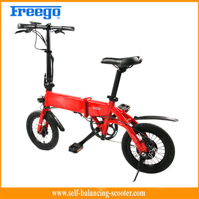 14"  pneumatic wheel foldable Electric boost bike for adults or kids
