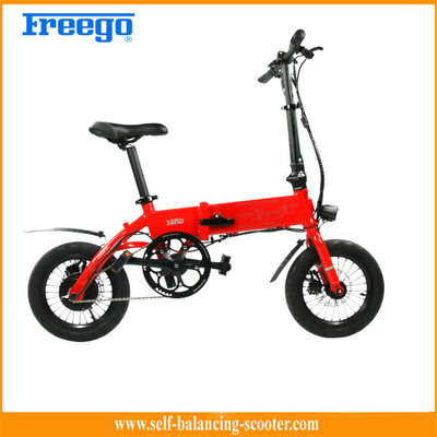 14"  pneumatic wheel foldable Electric boost bike for adults or kids