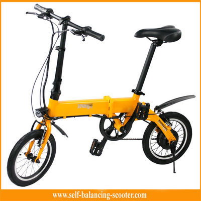 Transporter Lightest Folding Bike 2 Wheel Electric Scooter With LED Light For Tourist