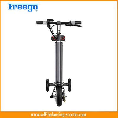 Green Lightweight Electric Scooter / 350W Folding Scooter For Adults