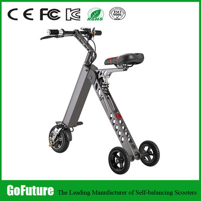 Portable EEC Three Wheel Electric Scooter CE ROHS FCC Zappy Scooters