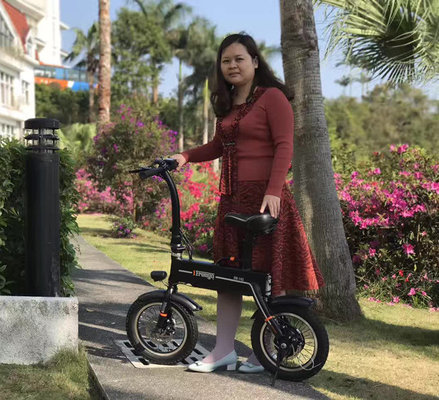 Bluetooth Foldable Electric Scooter 12'' Brushless Compact K Shape