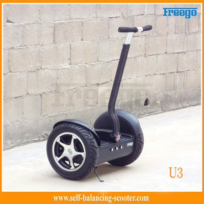 Security Stand Up 2 Wheel Self Balancing Scooter Brushed DC Motor Tubeless Tire