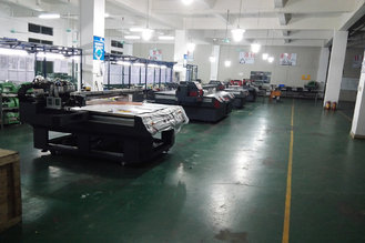High Speed USB UV Flatbed  Printer  with UV Lamp Touch Screen Kiosk