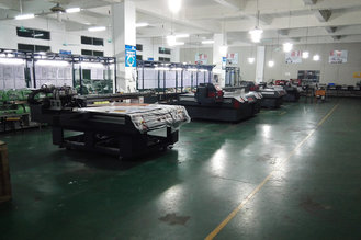Plexiglas / Glass / Ceiling  UV Flatbed Printing Machine Curve and Density Adjustment