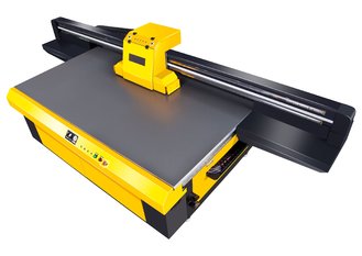 Wide Format UV Inkjet Flatbed  Printer , Color Flatbed Printing Machine