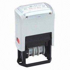 Self-inking Stamp/Paid and Date Stamp, Double Ink Color