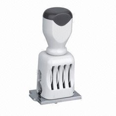 Rectangle Die-plate Date Stamp, 5 Sizes of Plate